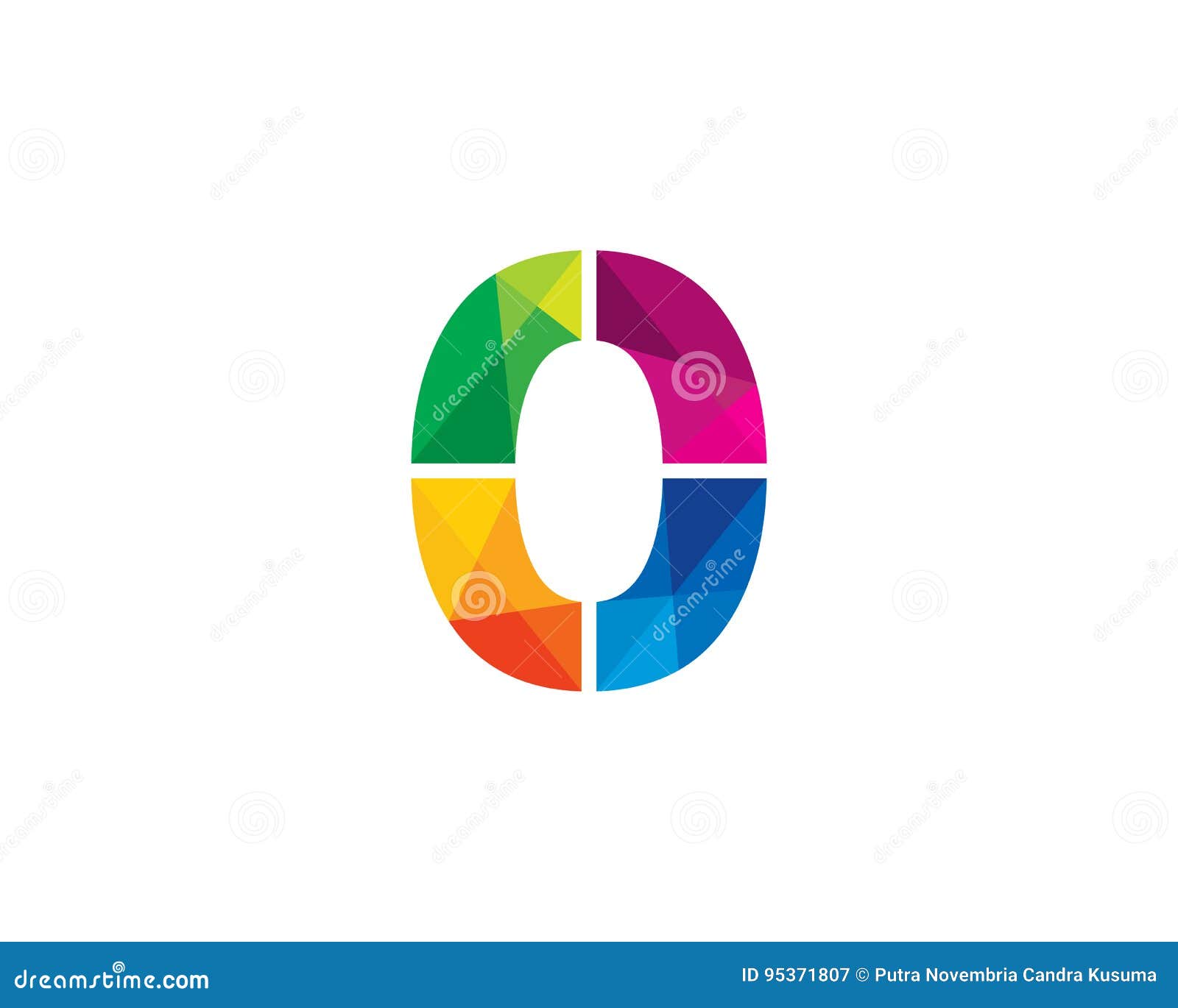 Bunte Buchstabe-Ikone Logo Design Element Vektor Abbildung ...