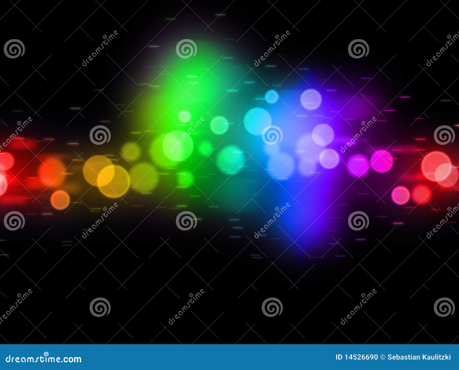 Bunte Punkte stock abbildung. Illustration von auszug - 14526690