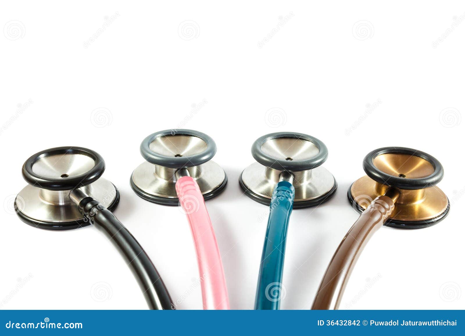 Bunte Stethoskope stockfoto. Bild von gesundheit, diagnose - 36432842