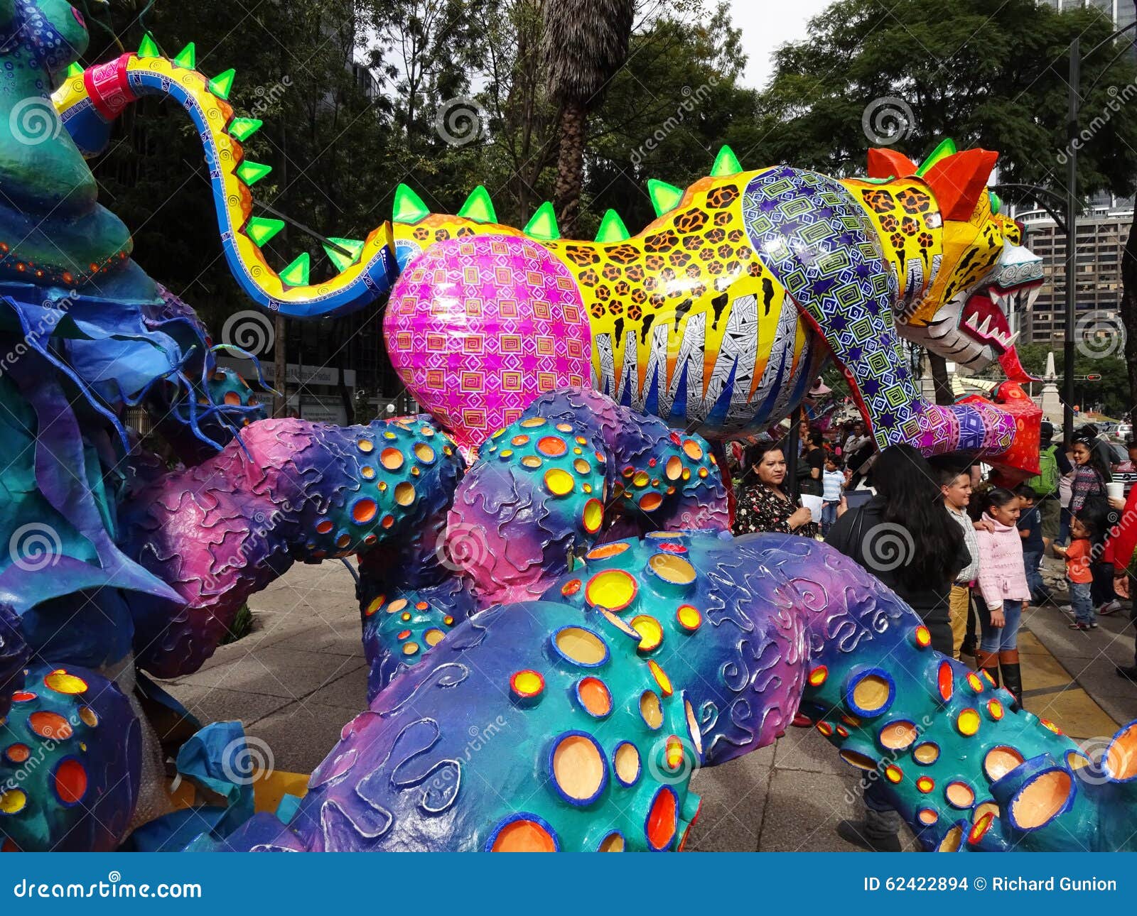 Bunte Tiere in Mexiko City redaktionelles stockbild. Bild von mexiko ...