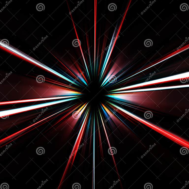 Bunter Explodierender Stern Stock Abbildung - Illustration von ...