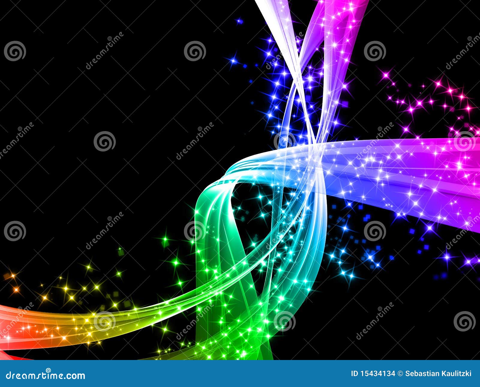 Bunter Hintergrund stock abbildung. Illustration von stern - 15434134