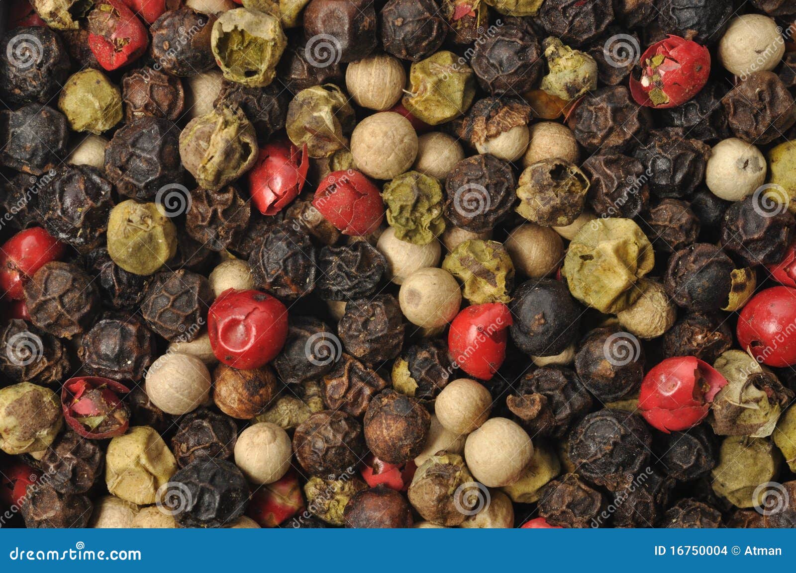 Bunter Pfeffer stockfoto. Bild von saatgut, pfeffer, bunt - 16750004