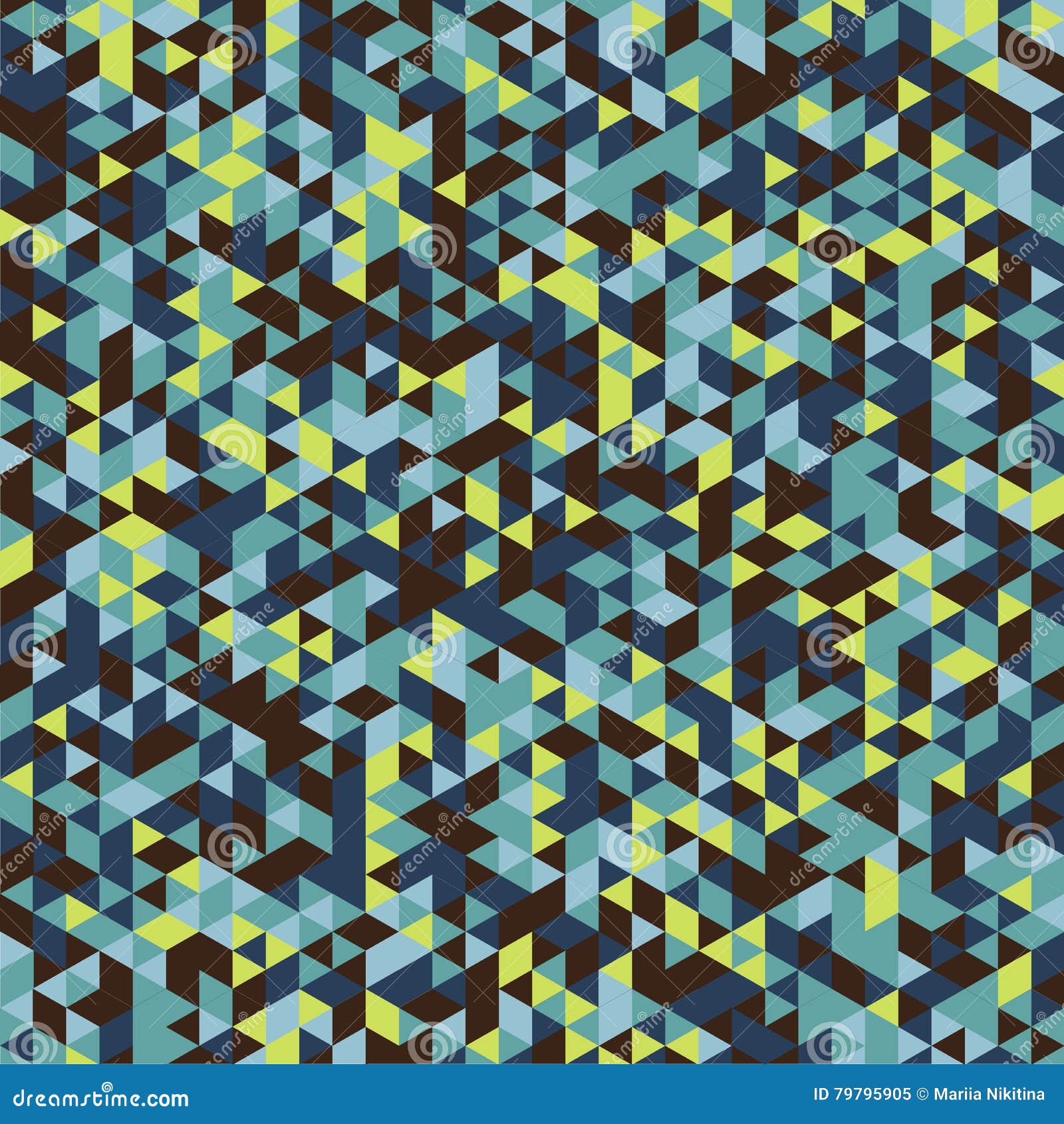 Buntes Muster mit Raute vektor abbildung. Illustration von raute - 79795905
