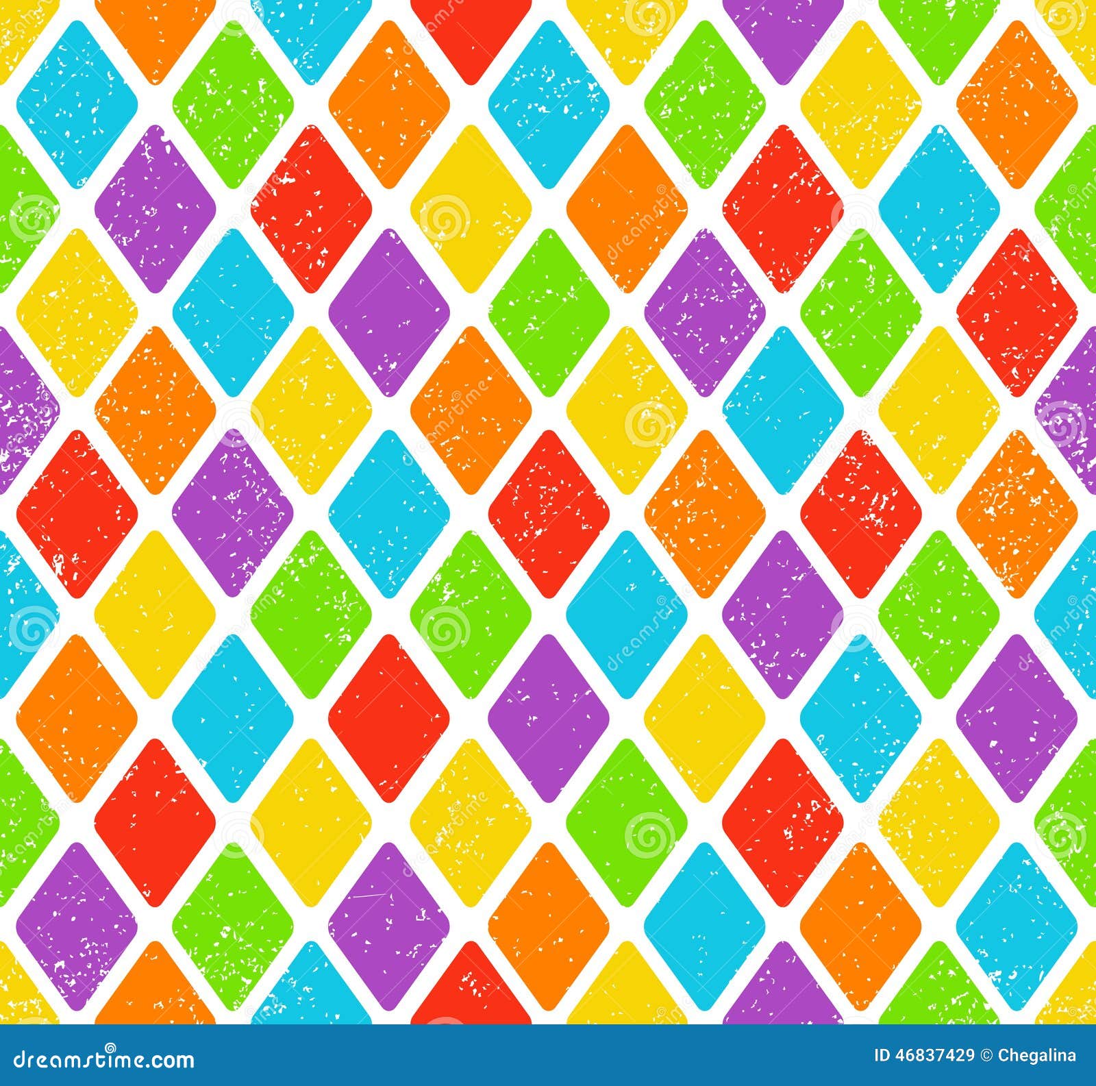Buntes Rauten-Muster vektor abbildung. Illustration von hell - 46837429