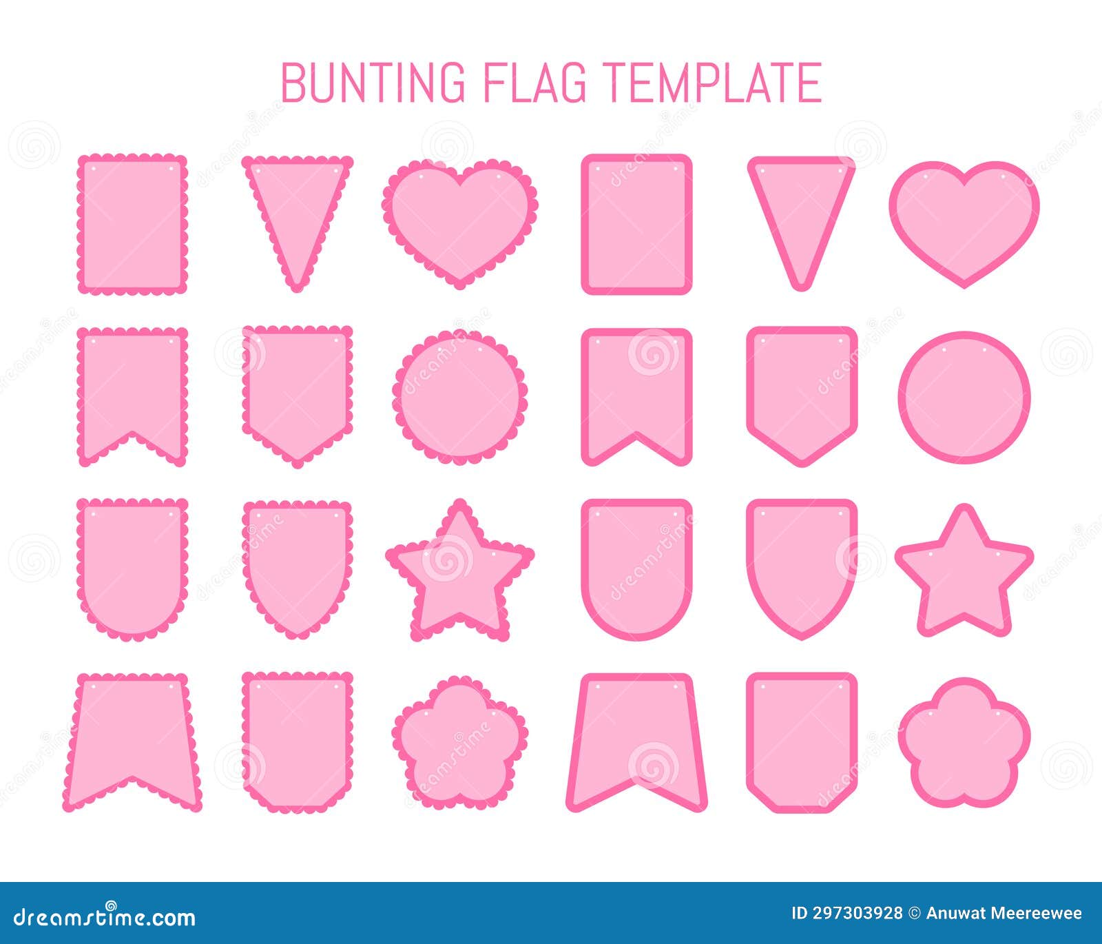 Bunting Flag. Different Flag Shapes Used in Parties Celebrate Festivals ... Bunting Flag. Different Flag Shapes Used in Parties Celebrate Festivals ...