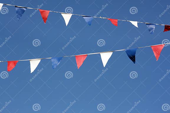 Bunting flags stock image. Image of decoration, outside - 11354571
