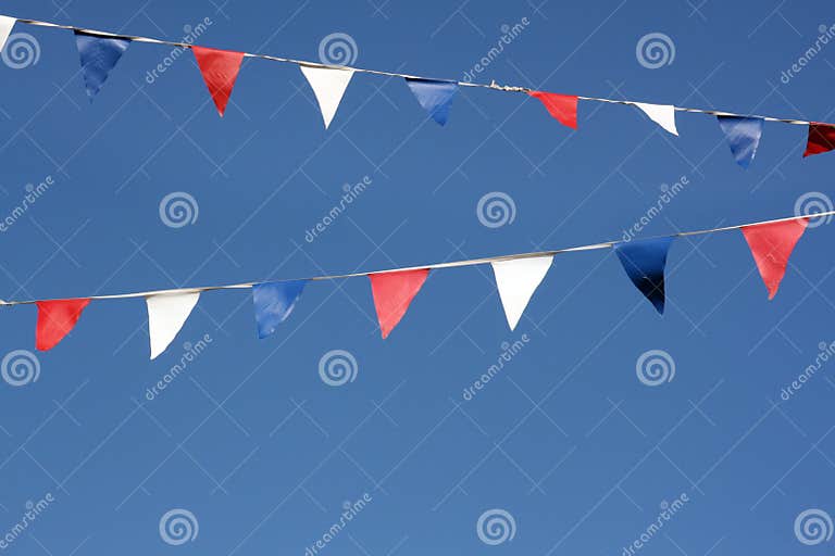 Bunting flags stock image. Image of decoration, outside - 11354571