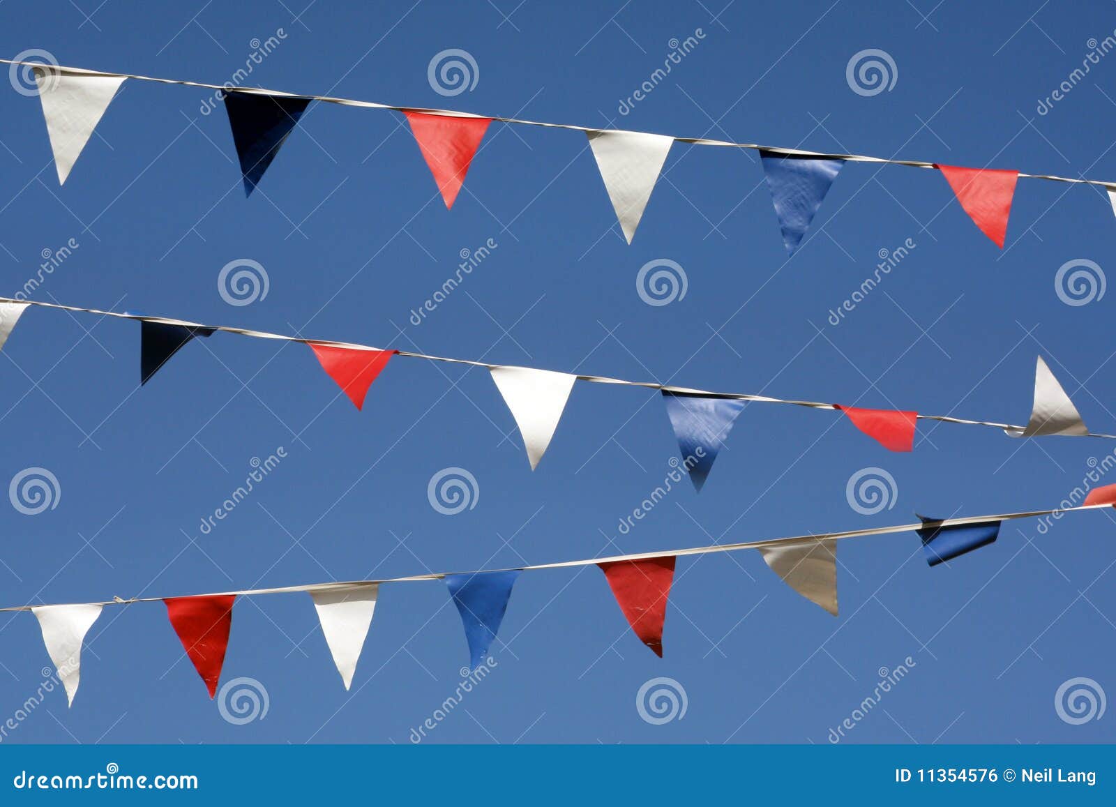 Bunting flags stock photo. Image of triangle, england - 11354576