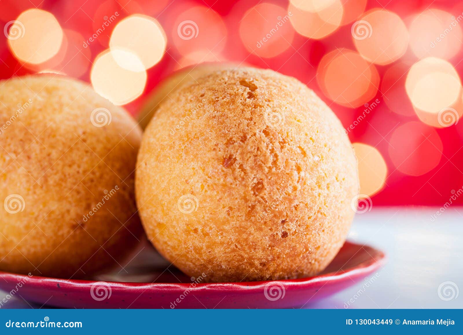 Bunuelos Colombianos Tradicionales Fried Cheese Bread Profundo Imagen ...