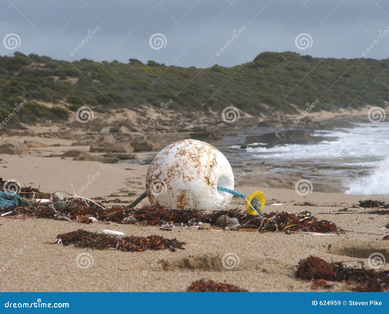 Buoy On The Beach Picture. Image: 624959