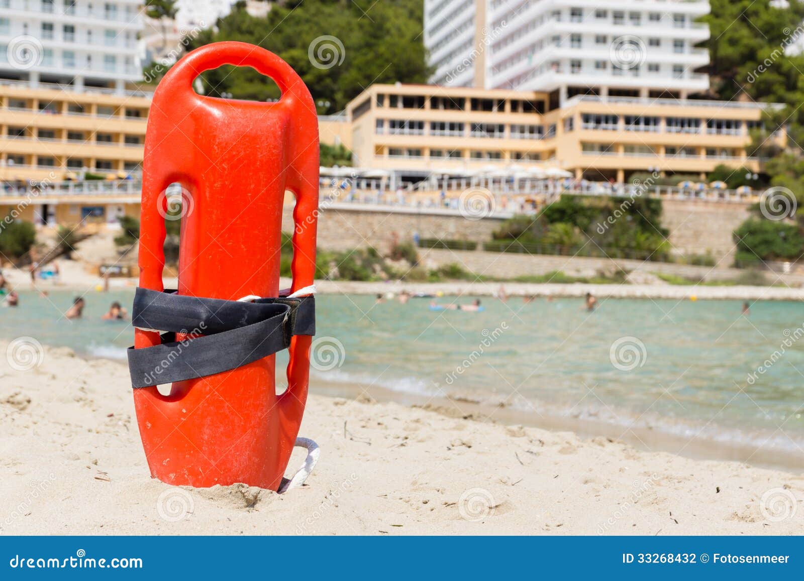 Buoy of a lifeguard stock photo. Image of safety, people - 33268432