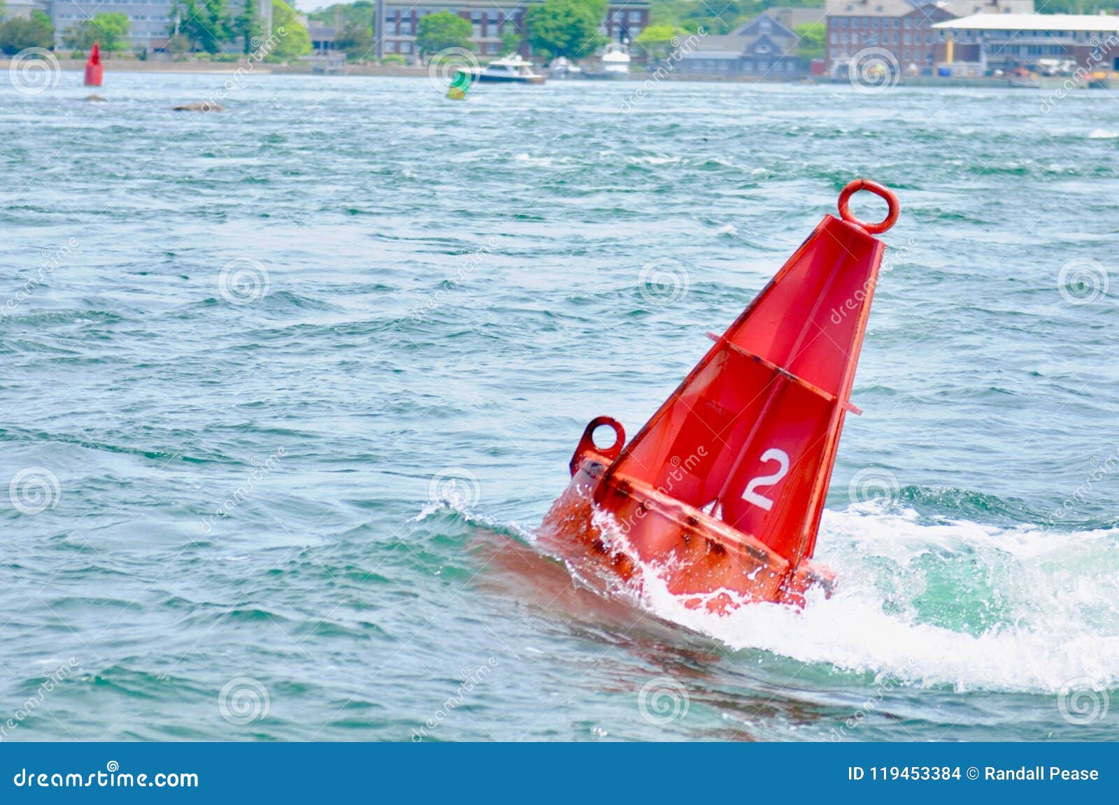 OceanBuoy stock photo. Image of tide, harbor, ocean - 119453384