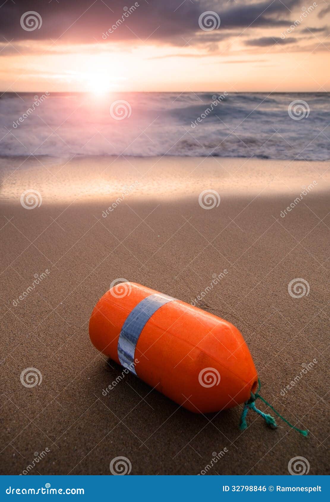 Buoy washed up on a beach stock photo. Image of shipwreck - 32798846