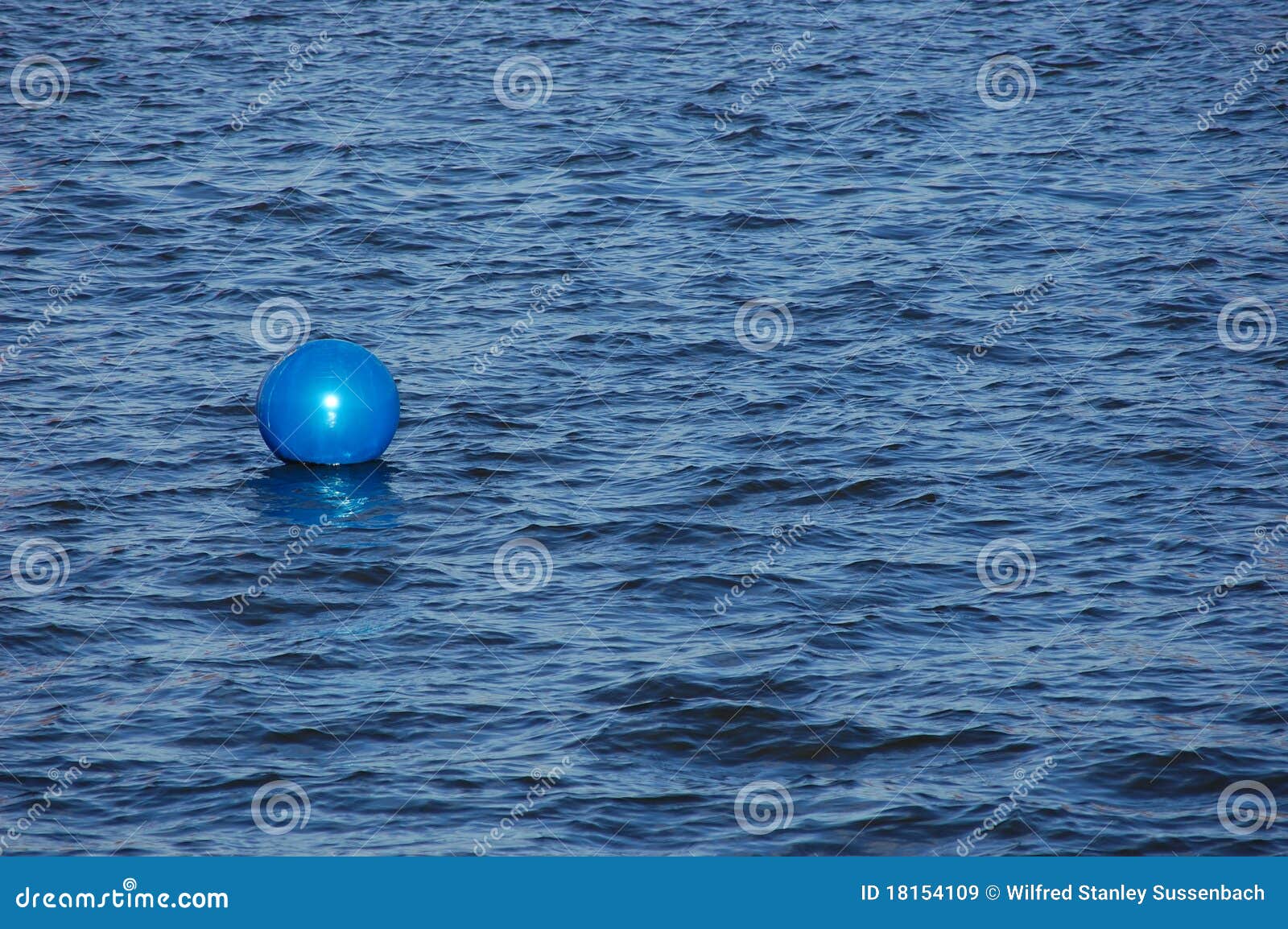 Buoy in the water stock image. Image of circle, buoy - 18154109