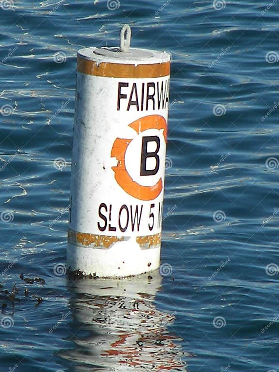 Buoy in the Water stock photo. Image of buoy, blue, boat - 7577240
