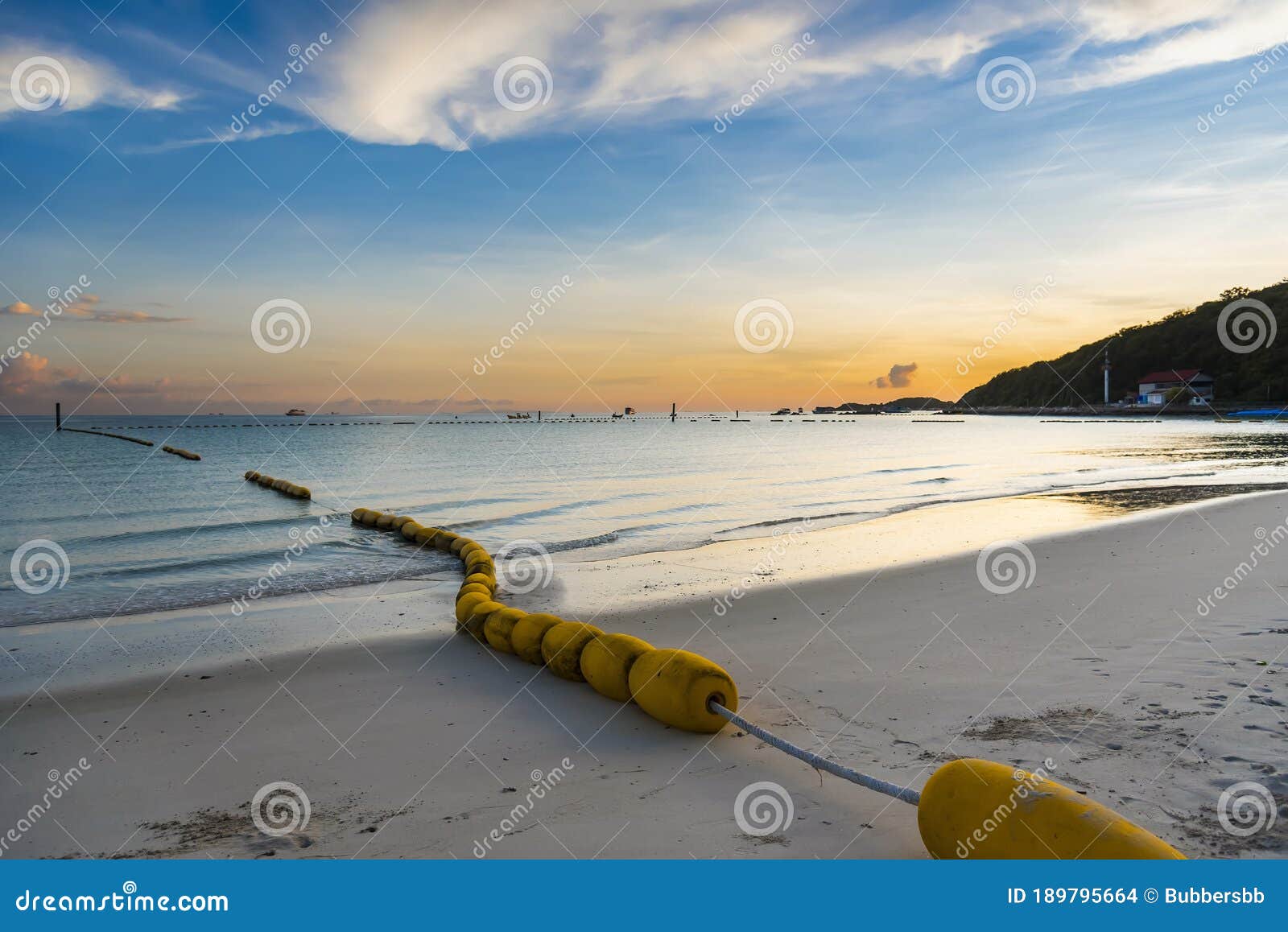 Buoyancy on the Beach, Sign Warning Dangerous Stock Photo - Image of ...