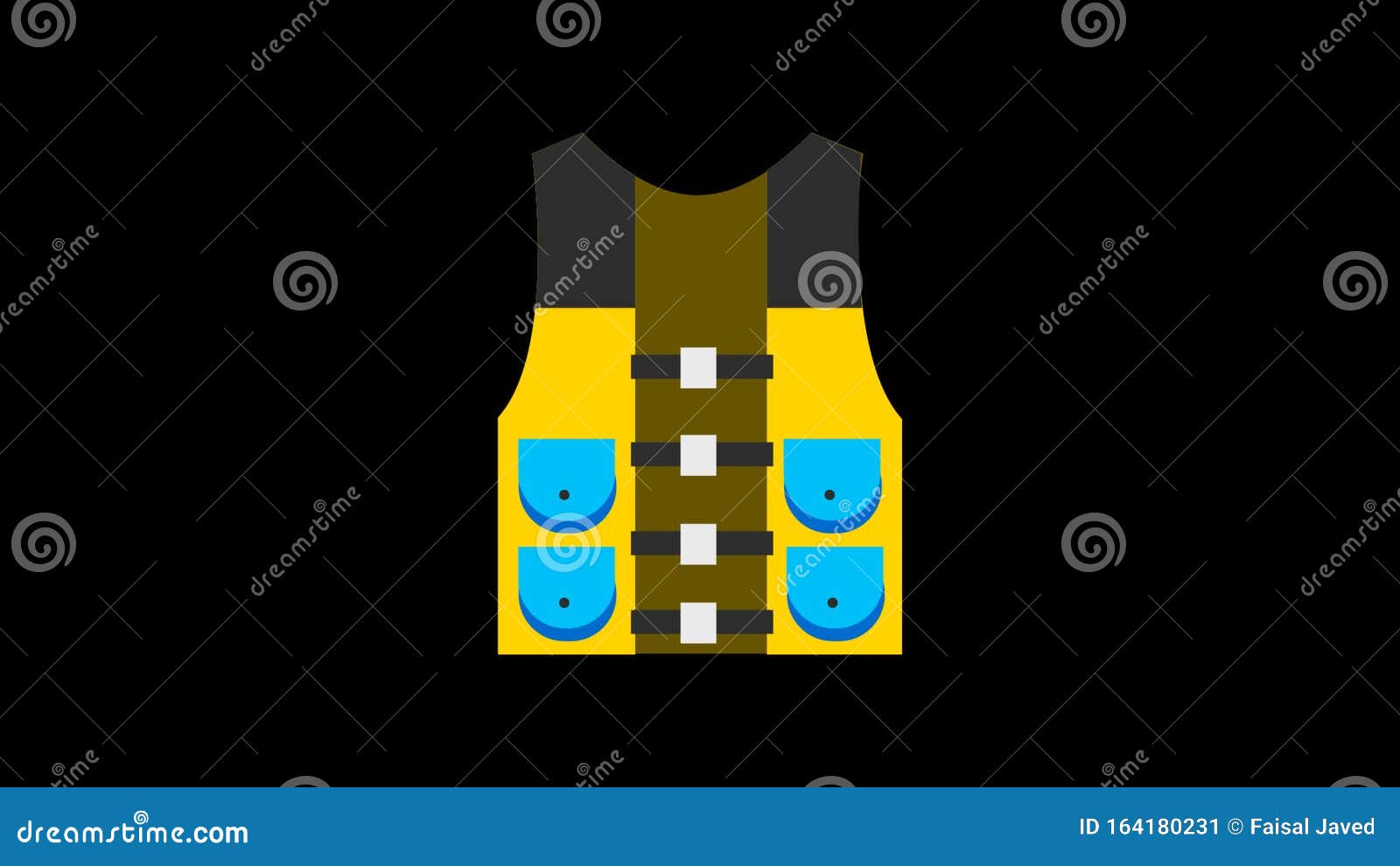 Buoyancy Compensator Adventure Icon Line Drawing Animation Transparent ...