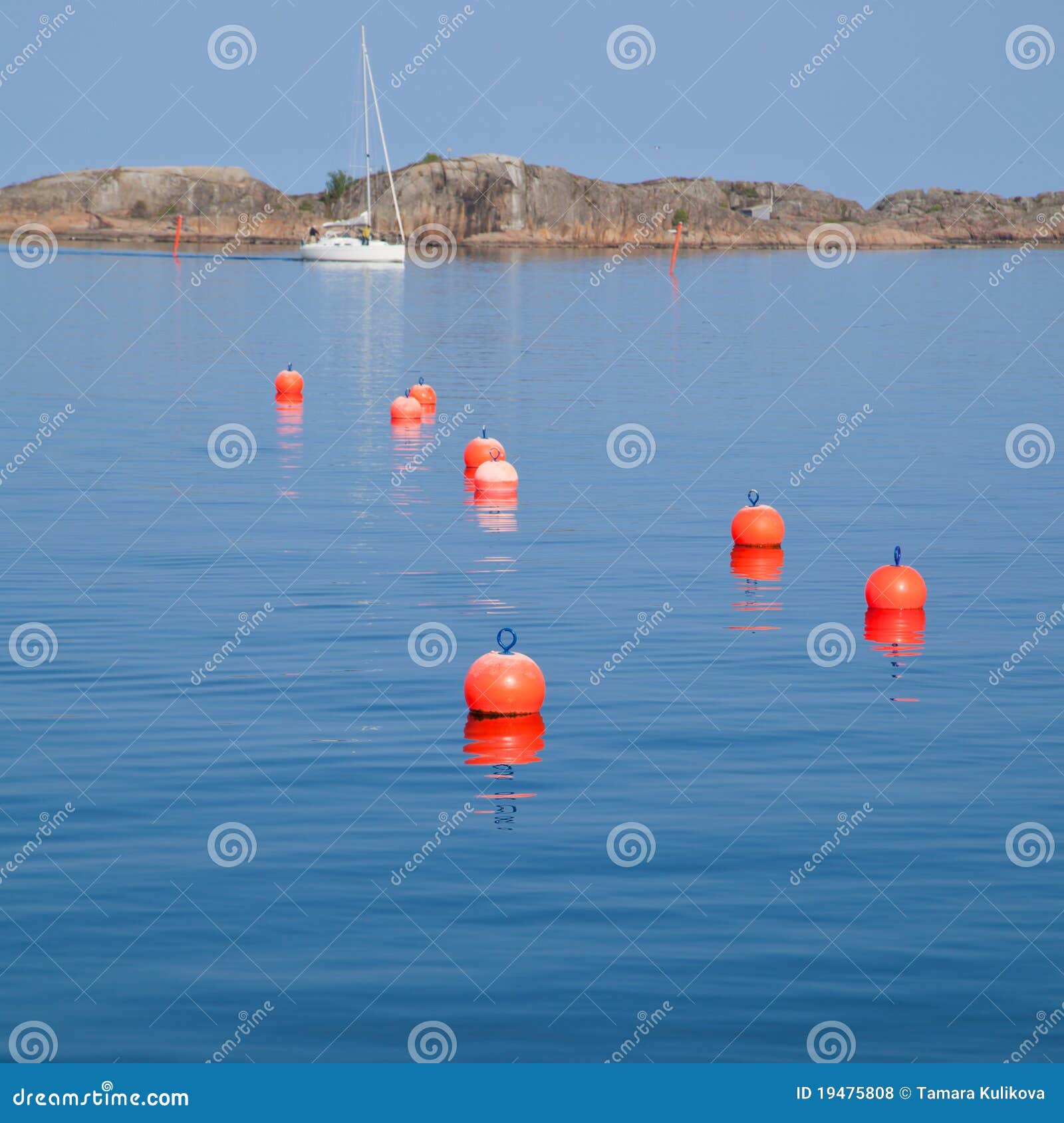 Buoys stock photo. Image of square, contrasting, water - 19475808