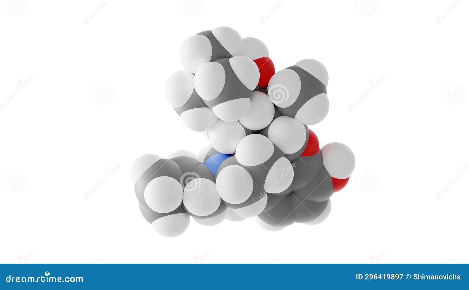 Buprenorphine Molecule, Opiate Partial Agonists, Molecular Structure ...