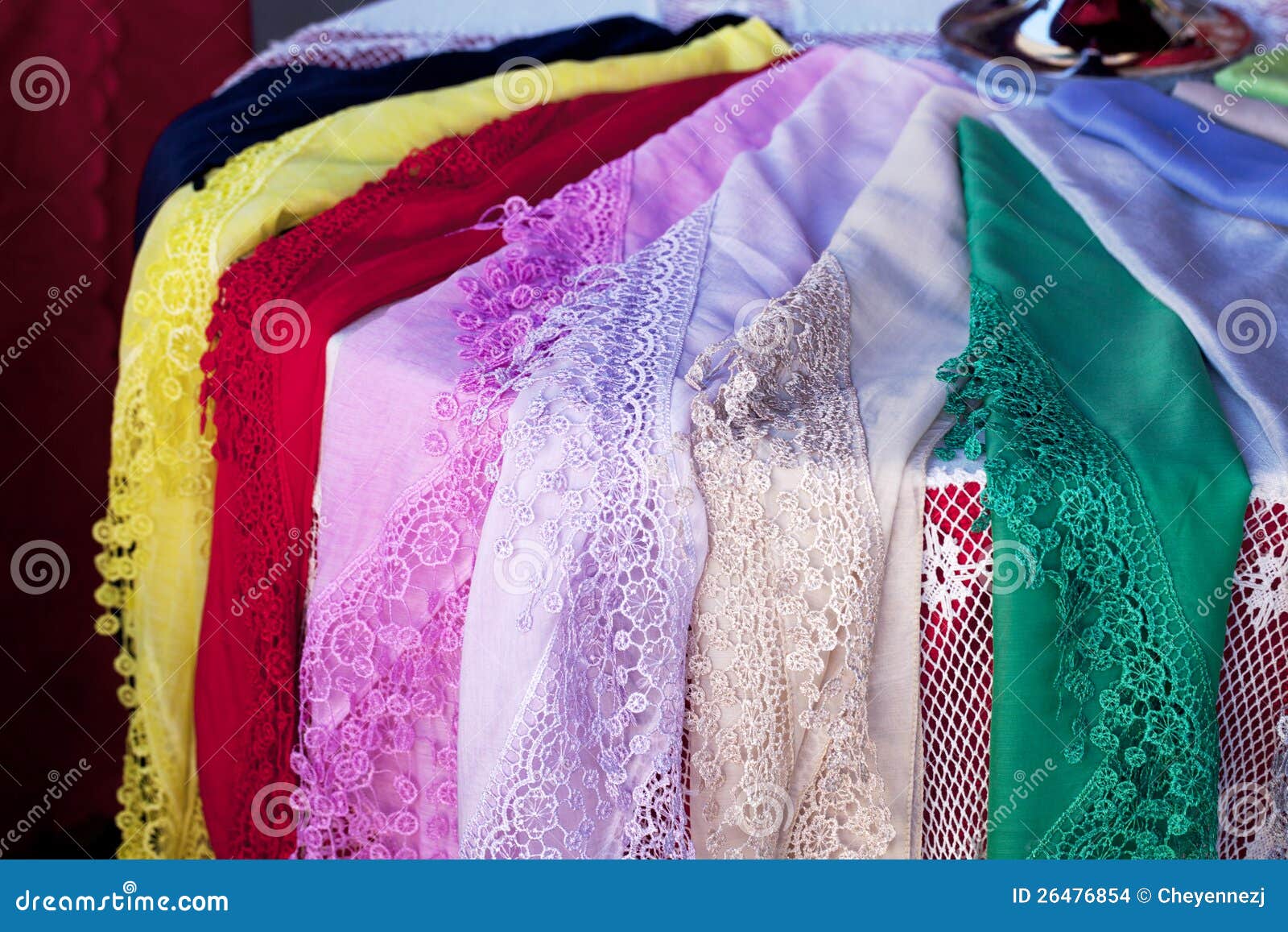 Burano lace scarf stock photo. Image of blue, textile - 26476854