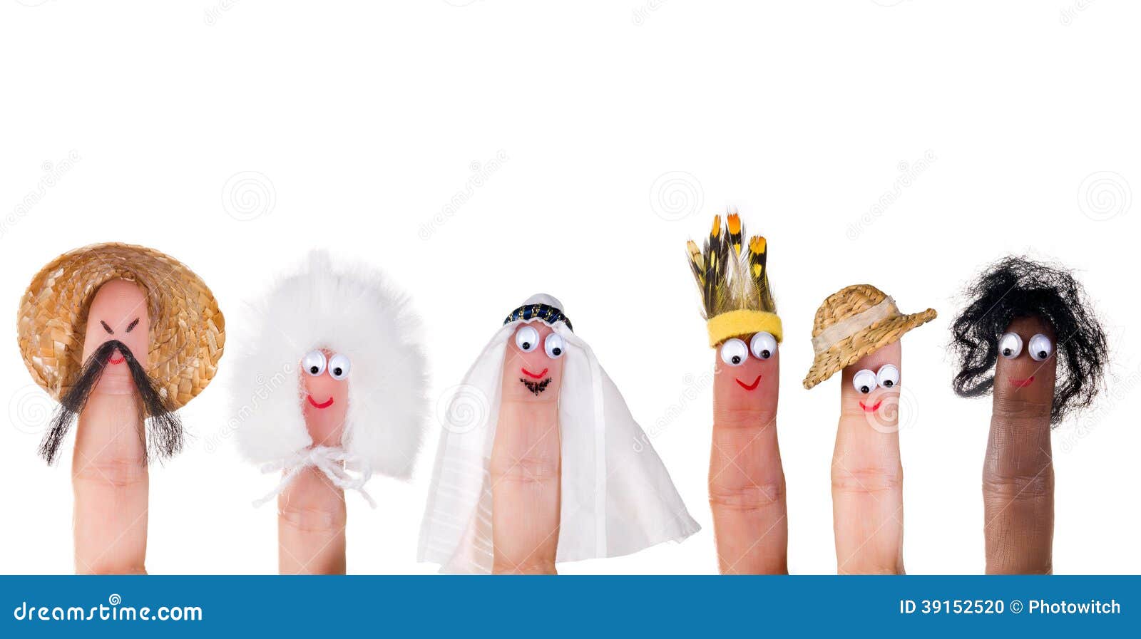 Burattini Del Dito Delle Razze Umane Fotografia Stock - Immagine di ... Burattini Del Dito Delle Razze Umane Fotografia Stock - Immagine di ...
