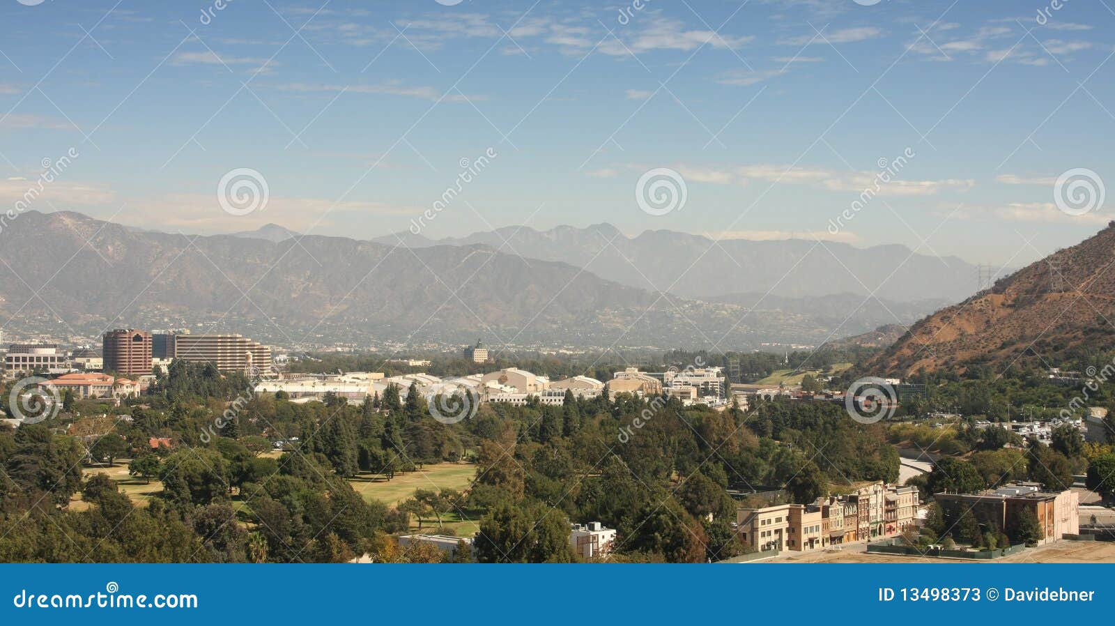 Burbank California stock image. Image of town, production - 13498373