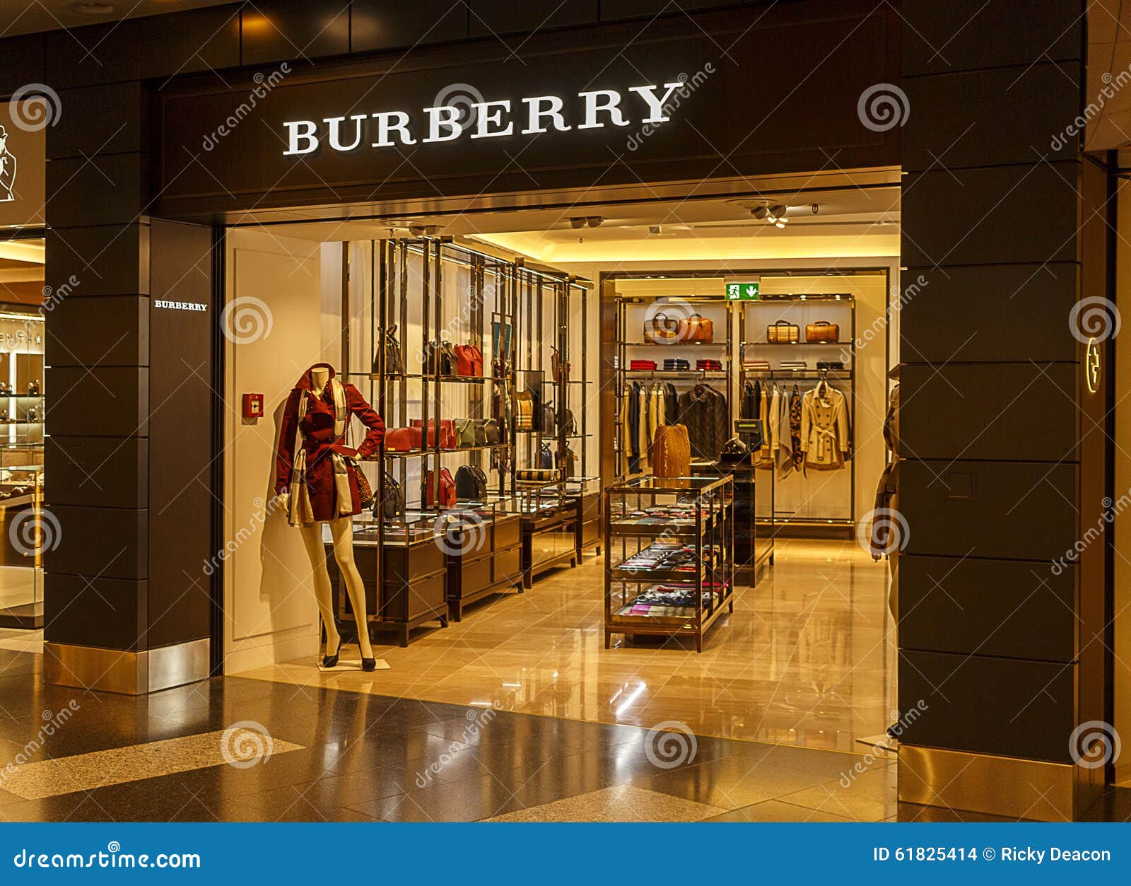 Burberry Store Editorial Photo | CartoonDealer.com #36229675