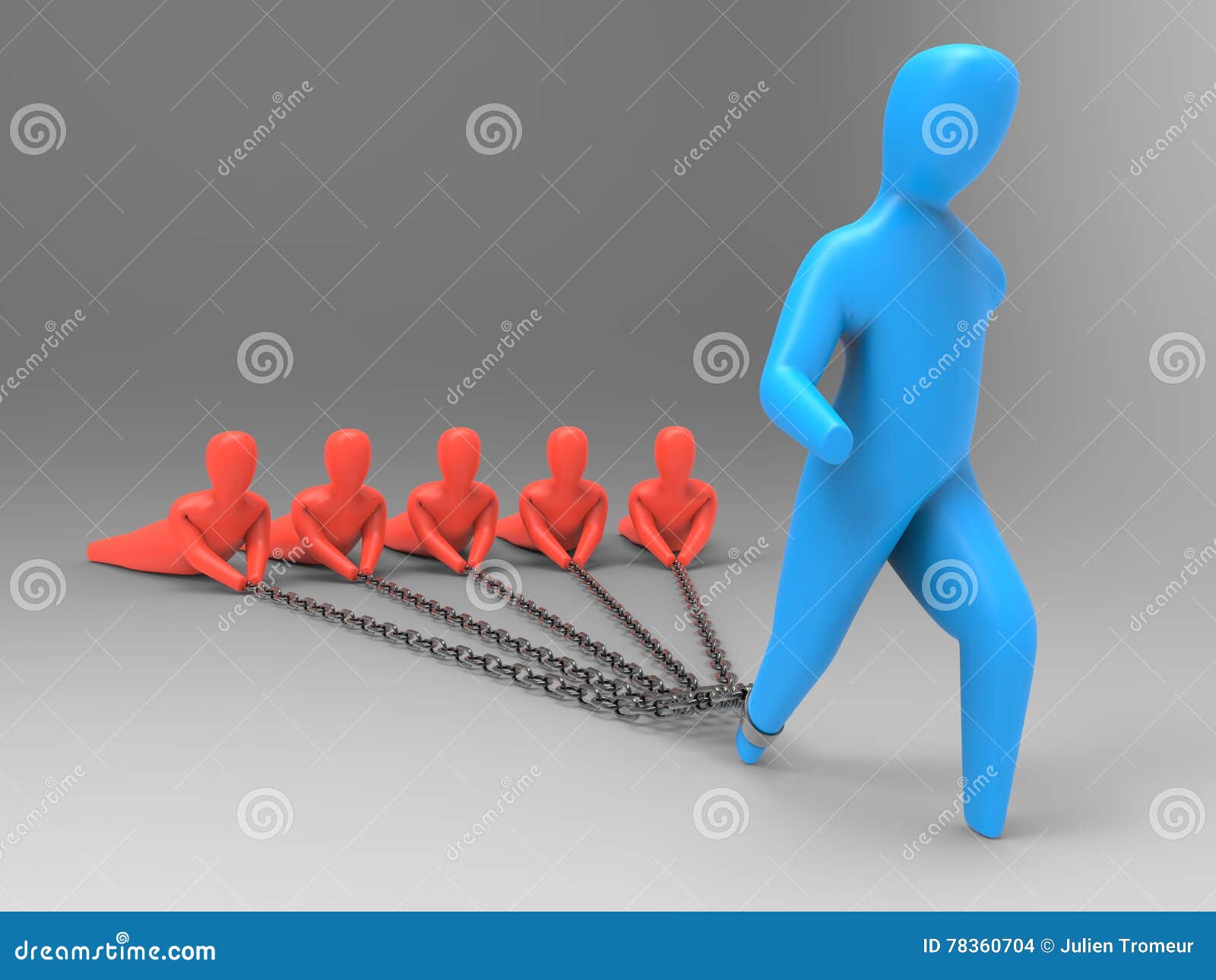 Burden - 3D Illustration stock illustration. Illustration of problem ...