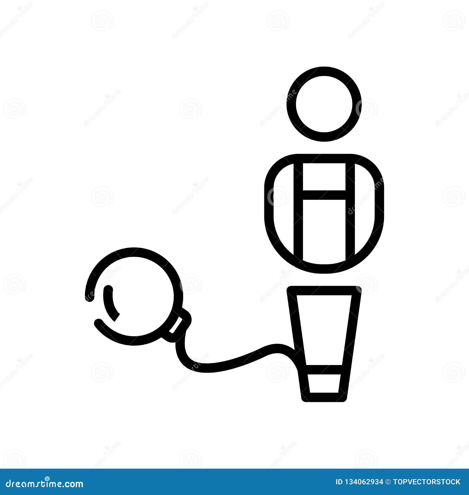 Burden Icon Vector Isolated on White Background, Burden Sign , Line ...