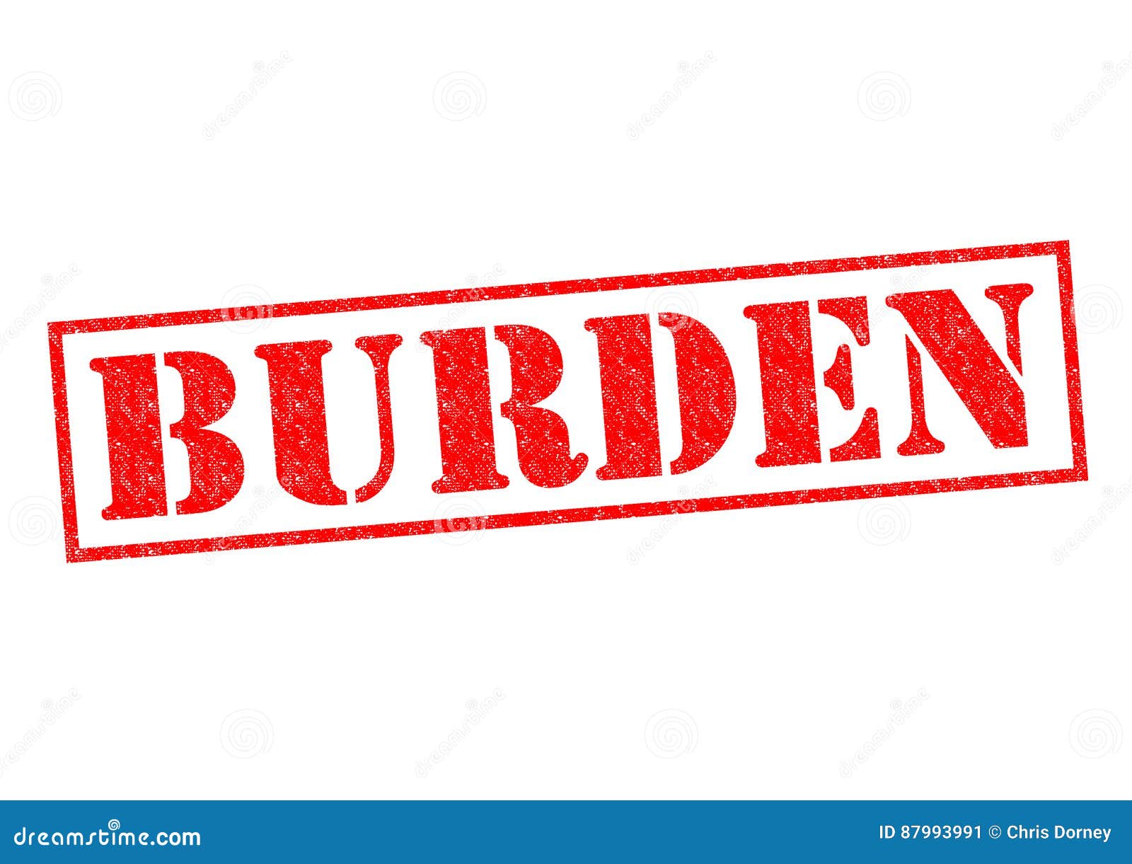BURDEN stock image. Image of button, sign, header, heavy - 87993991