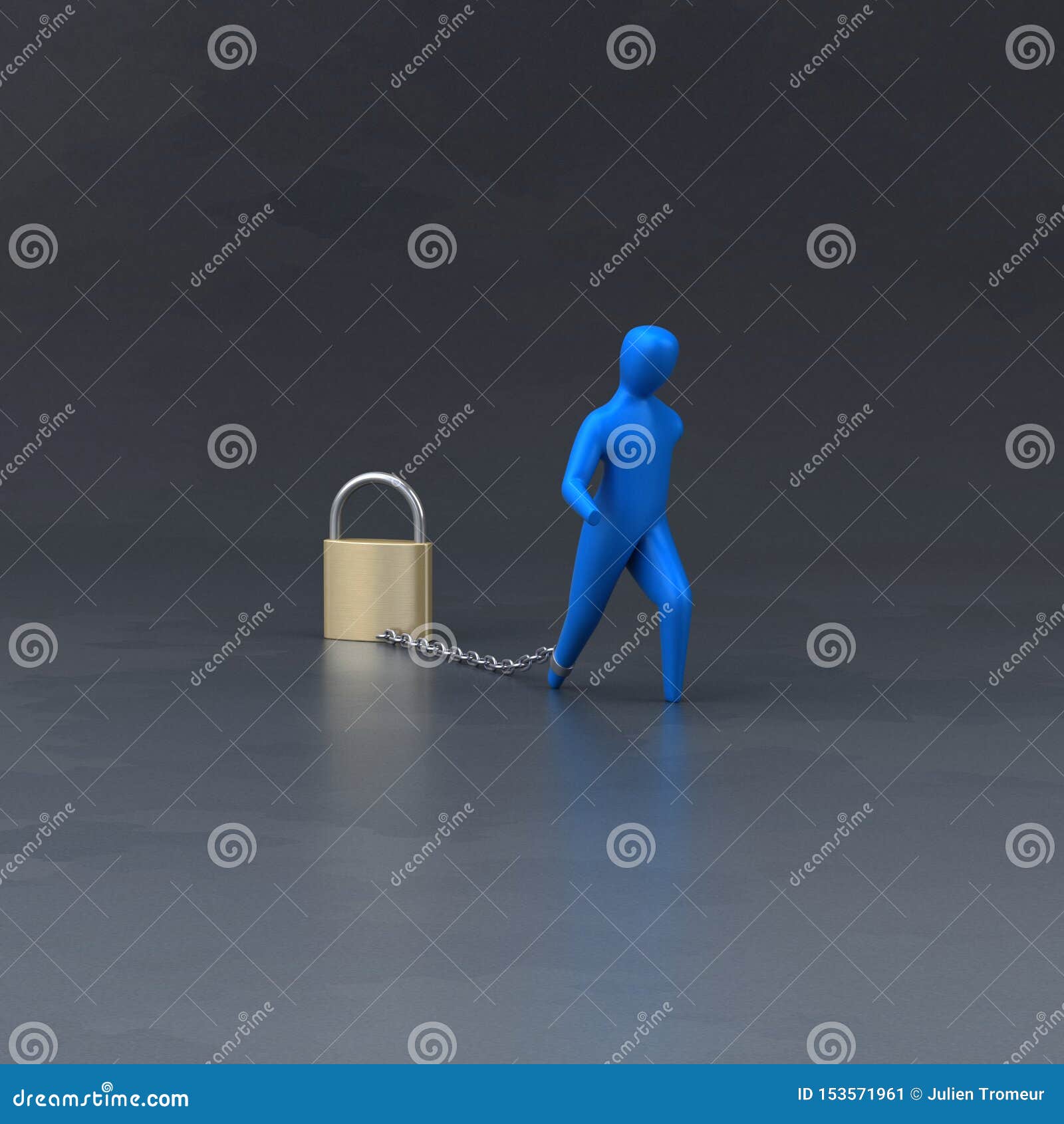 Burden Symbol - 3D Illustration Stock Illustration - Illustration of ...