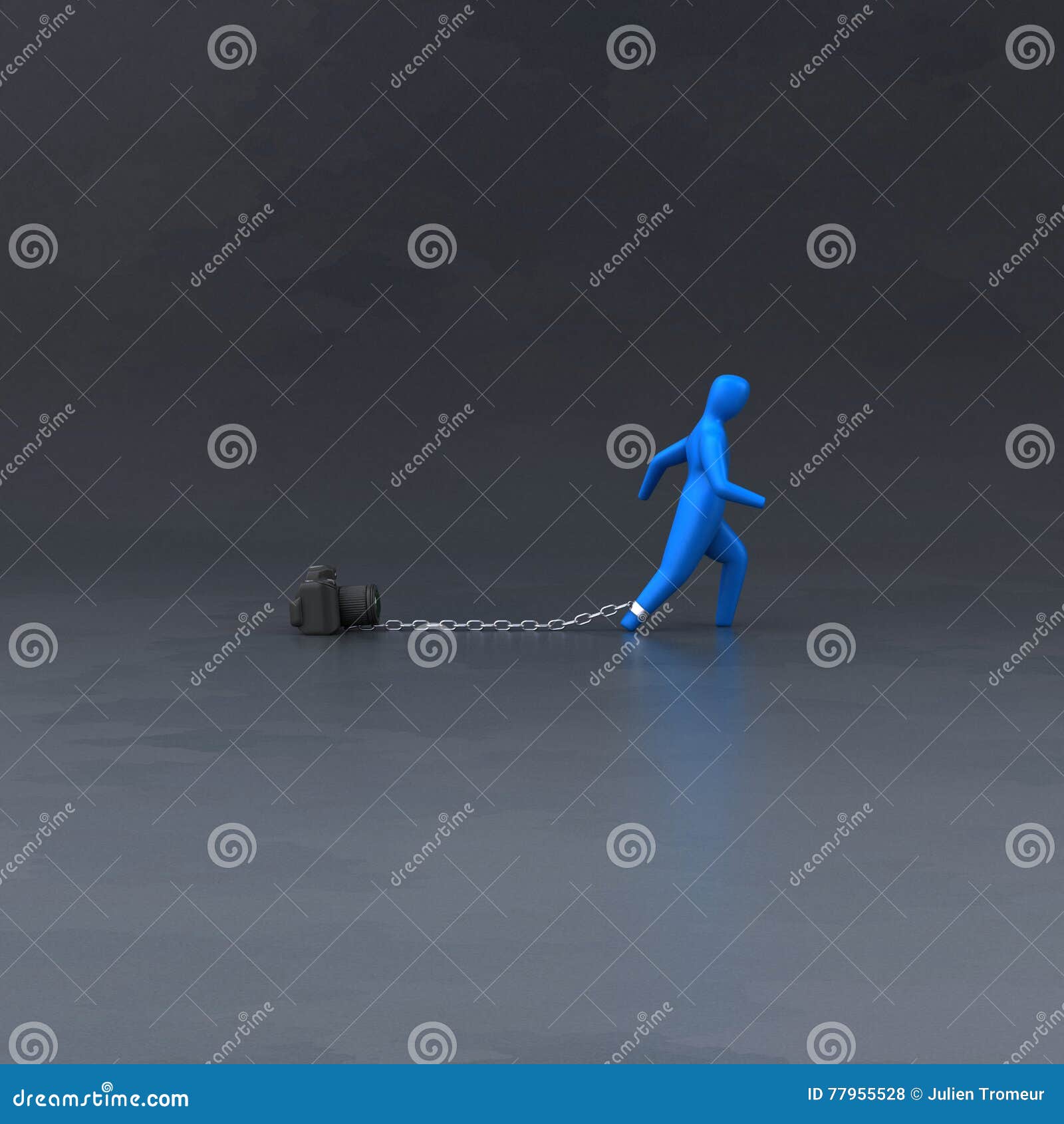 Burden Symbol - 3D Illustration Stock Illustration - Illustration of ...