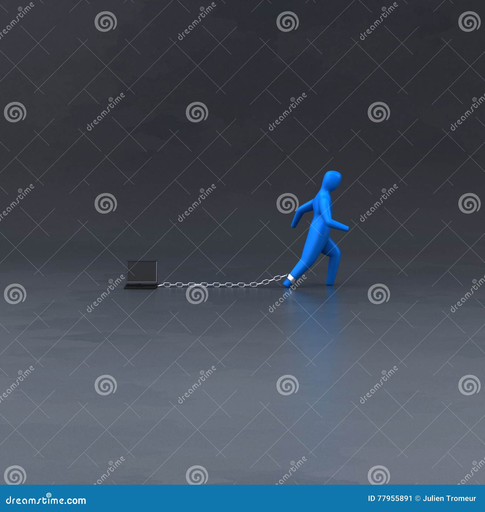 Burden Symbol - 3D Illustration Stock Illustration - Illustration of ...