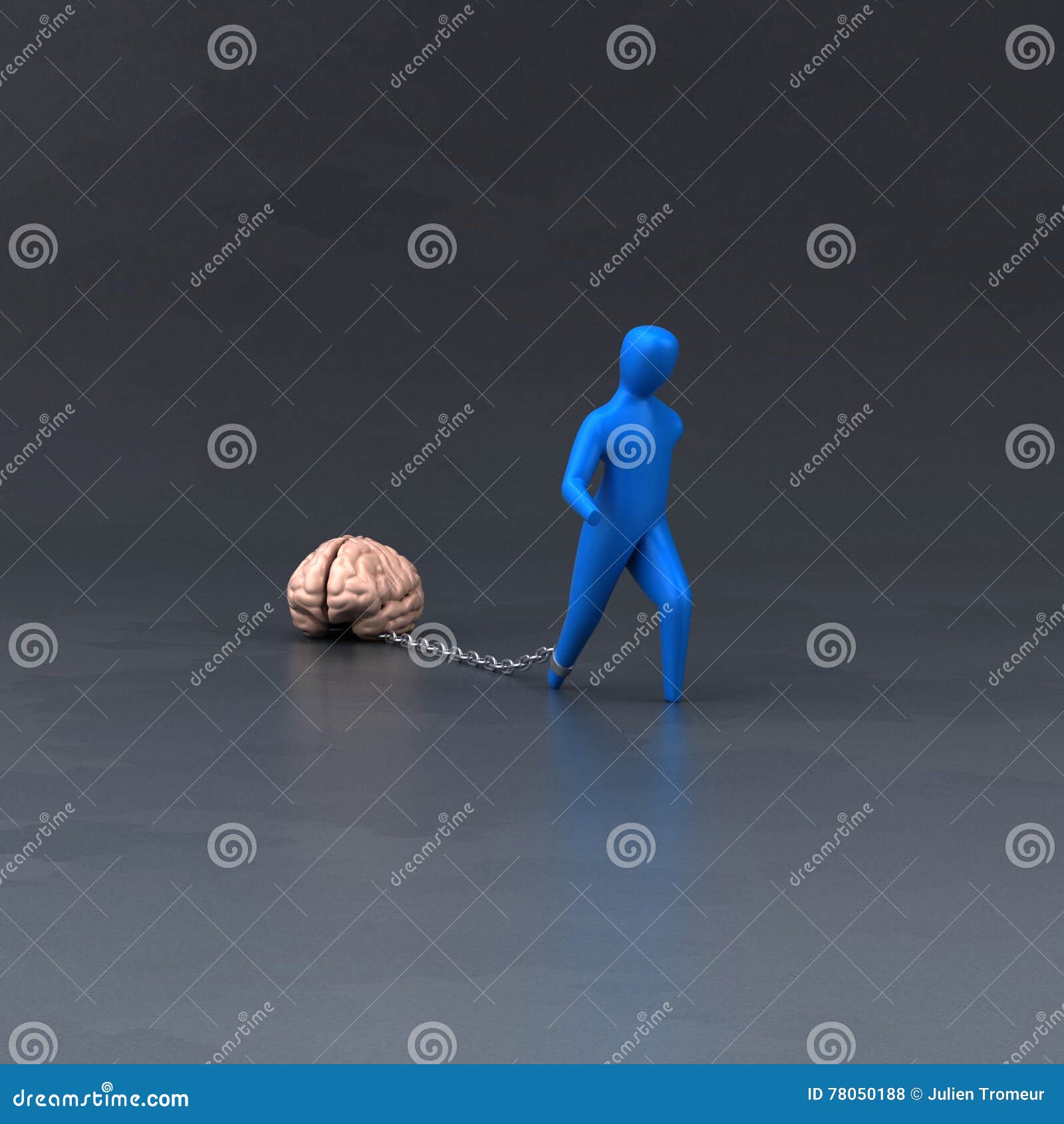 Burden Symbol - 3D Illustration Stock Illustration - Illustration of ...