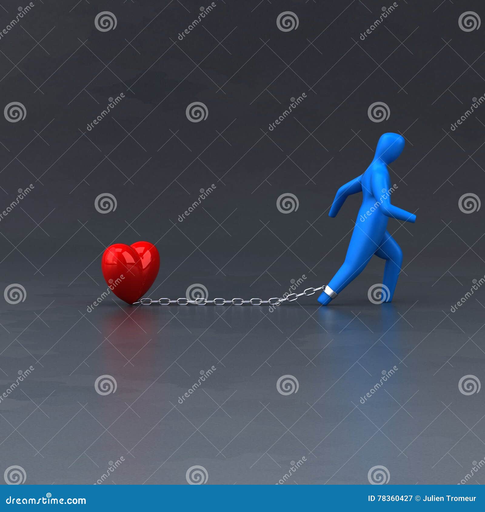 Burden Symbol - 3D Illustration Stock Illustration - Illustration of ...