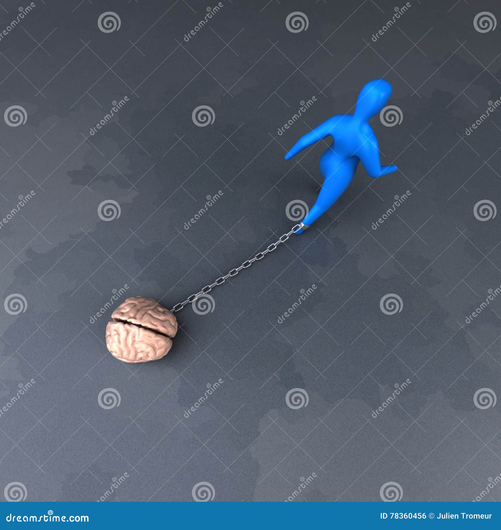 Burden Symbol - 3D Illustration Stock Illustration - Illustration of ...