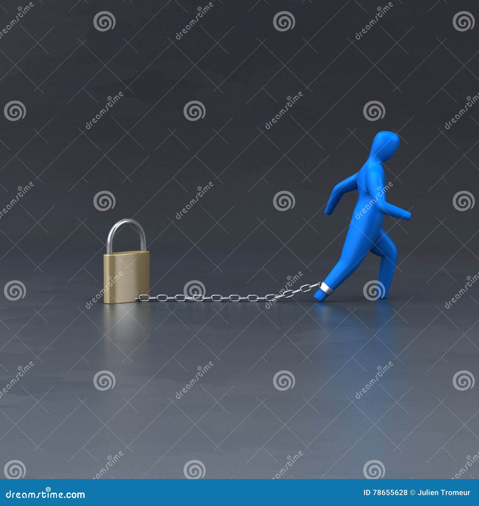 Burden Symbol - 3D Illustration Stock Illustration - Illustration of ...