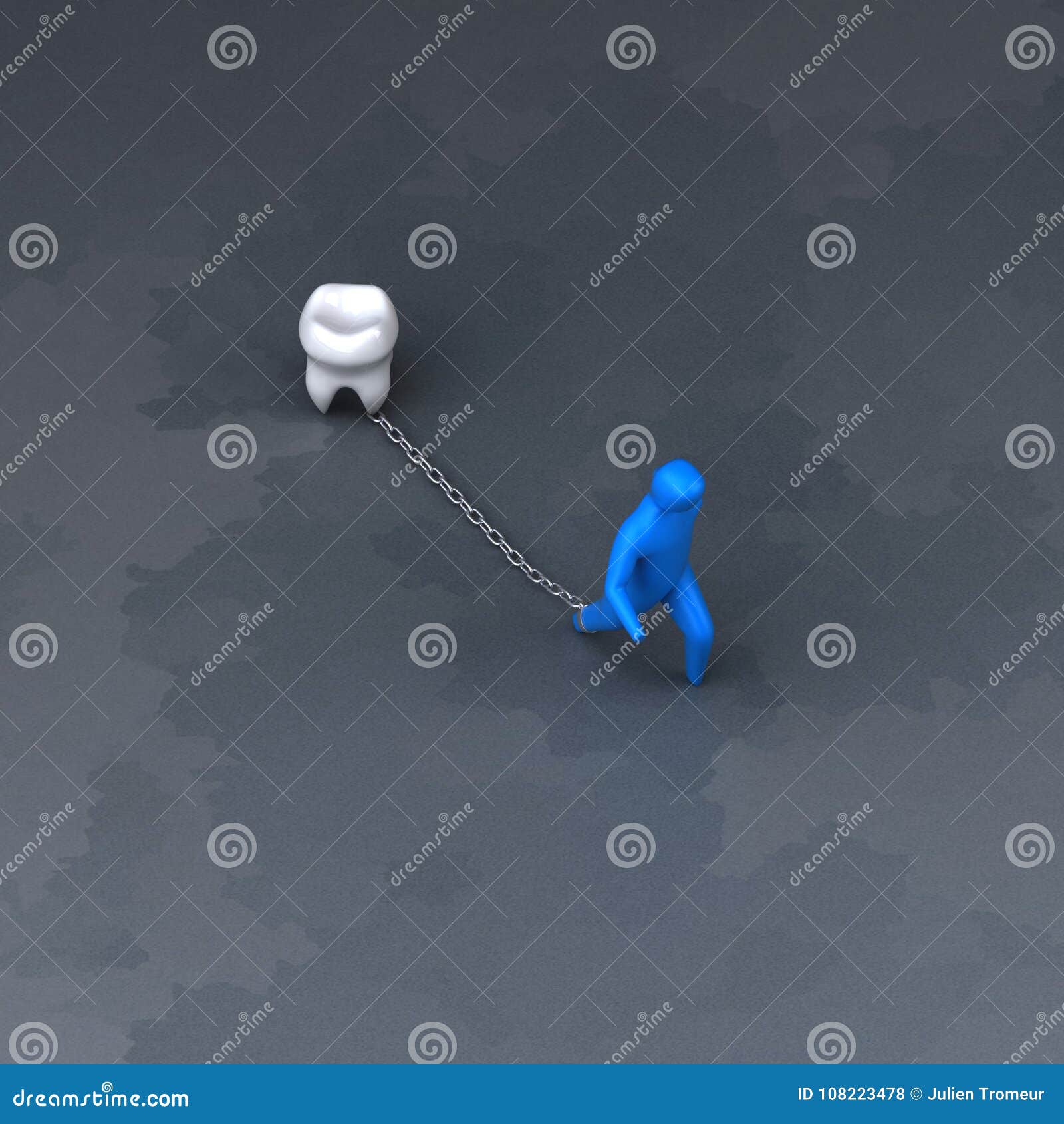 Burden Symbol - 3D Illustration Stock Illustration - Illustration of ...