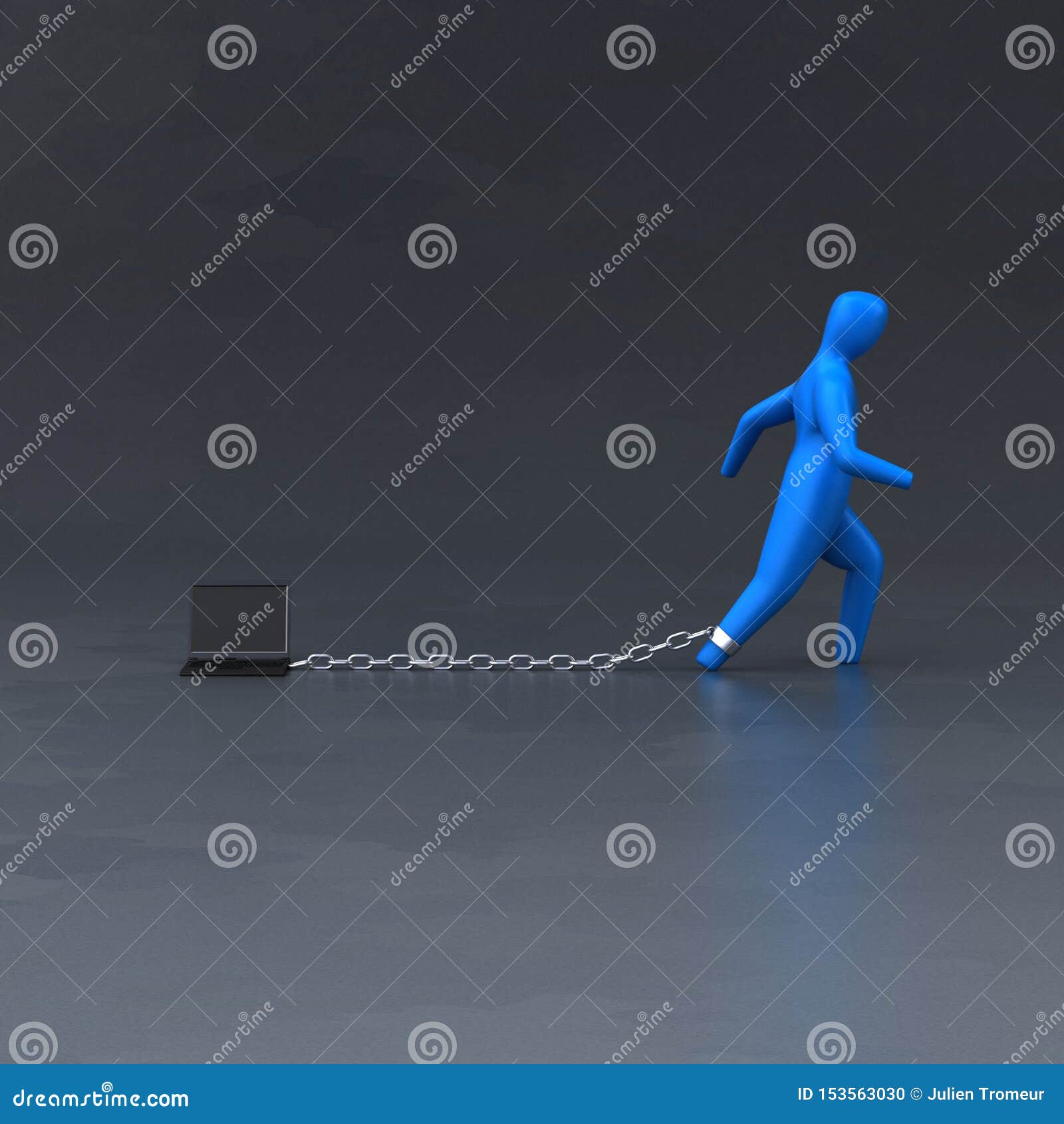 Burden Symbol - 3D Illustration Stock Illustration - Illustration of ...