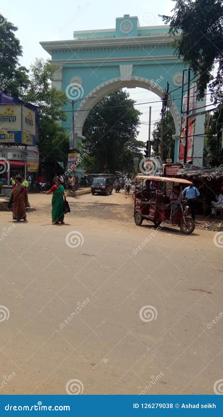 Burdwan editorial stock photo. Image of burdwan, gate - 126279038