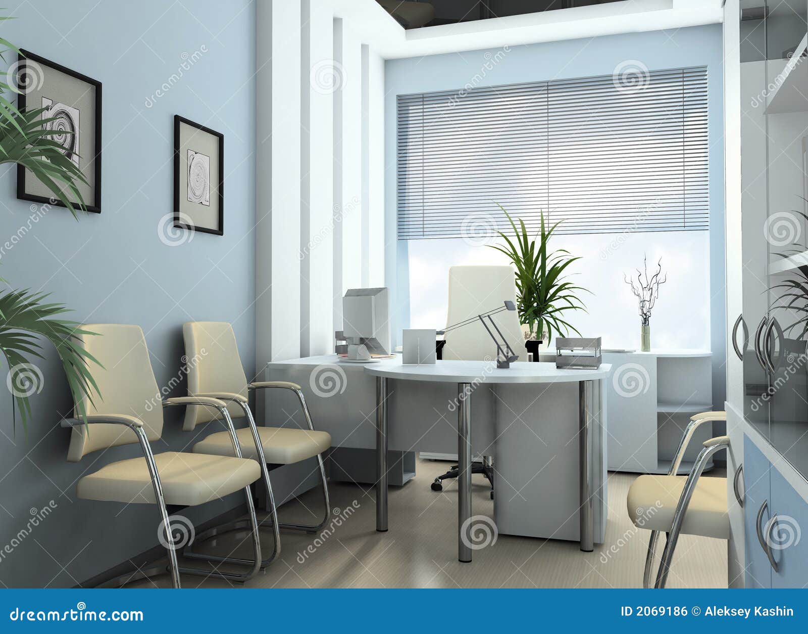 Bureau Moderne Du Comptable Photo stock - Image du revue, endroit: 2069186