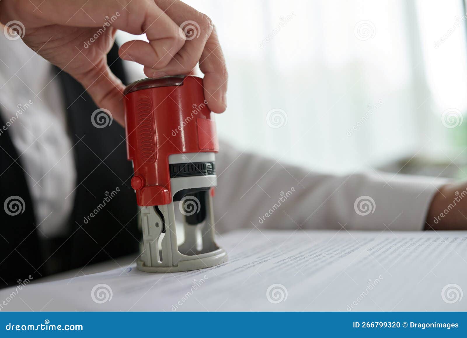 Bureaucracy and Paperwork stock photo. Image of approve - 266799320