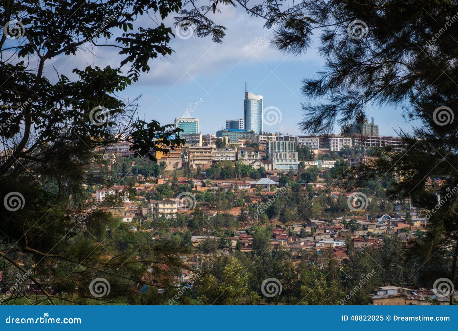 Bureaux Dans La Ville De Kigali, Rwanda Image stock - Image du bureau ...