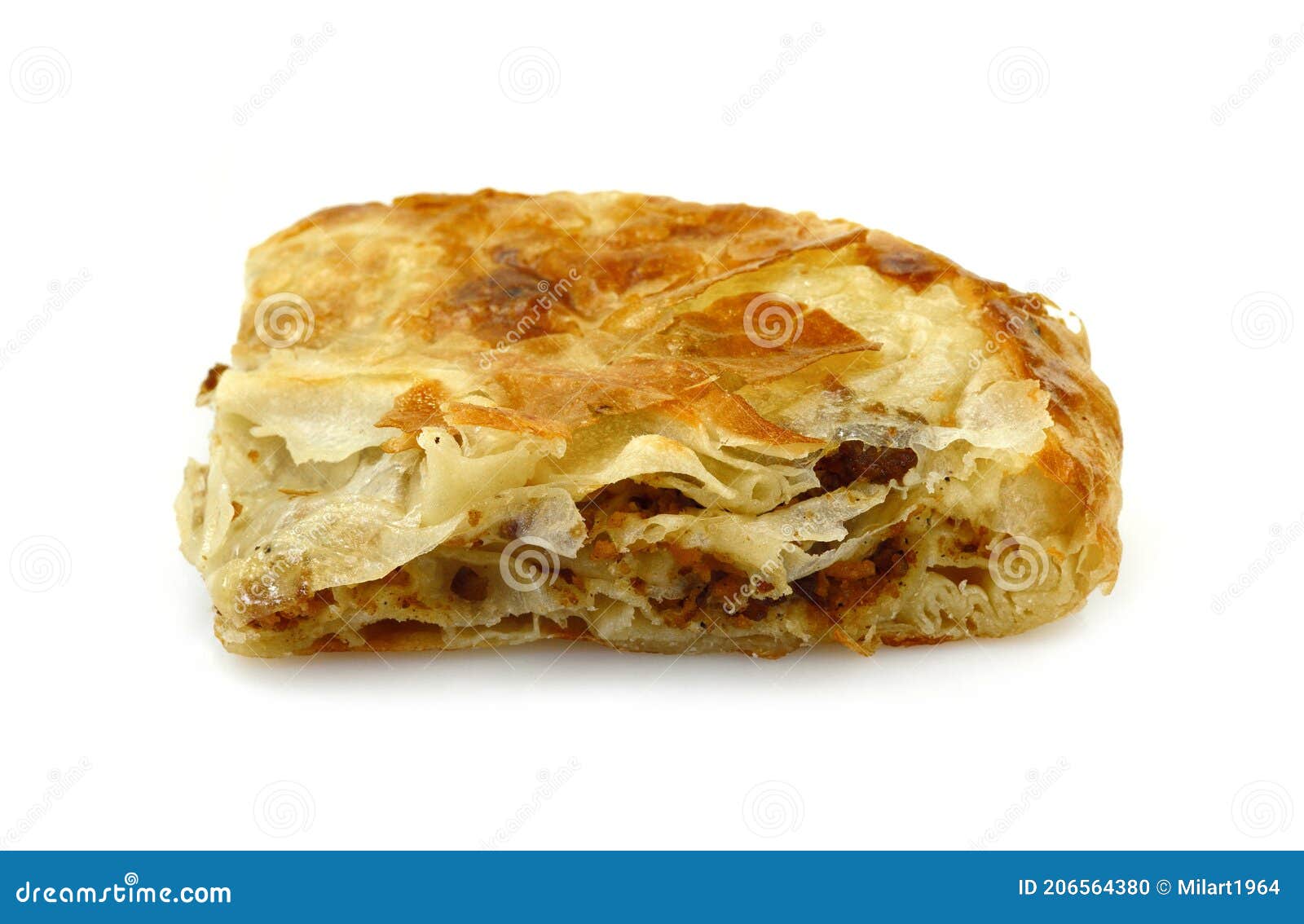 Meat Pie Isolated on White. Burek. Stock Photo - Image of balkans ... Meat Pie Isolated on White. Burek. Stock Photo - Image of balkans ...