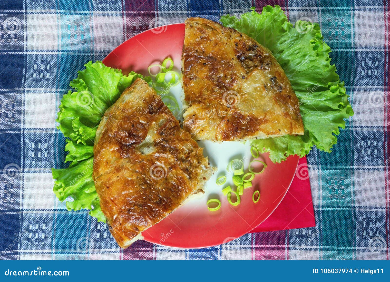 Burek with Meat - National Dish, Popular in Balkans Stock Photo - Image ...