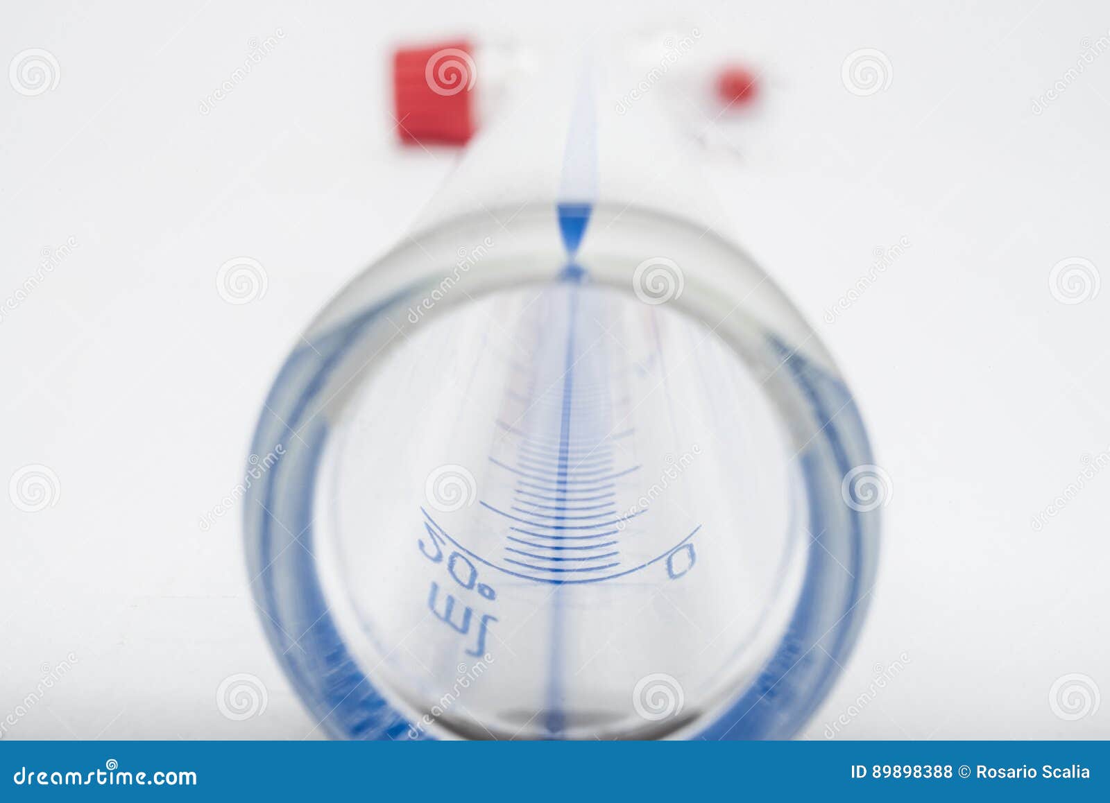 Burette on white stock photo. Image of liquid, scientist - 89898388
