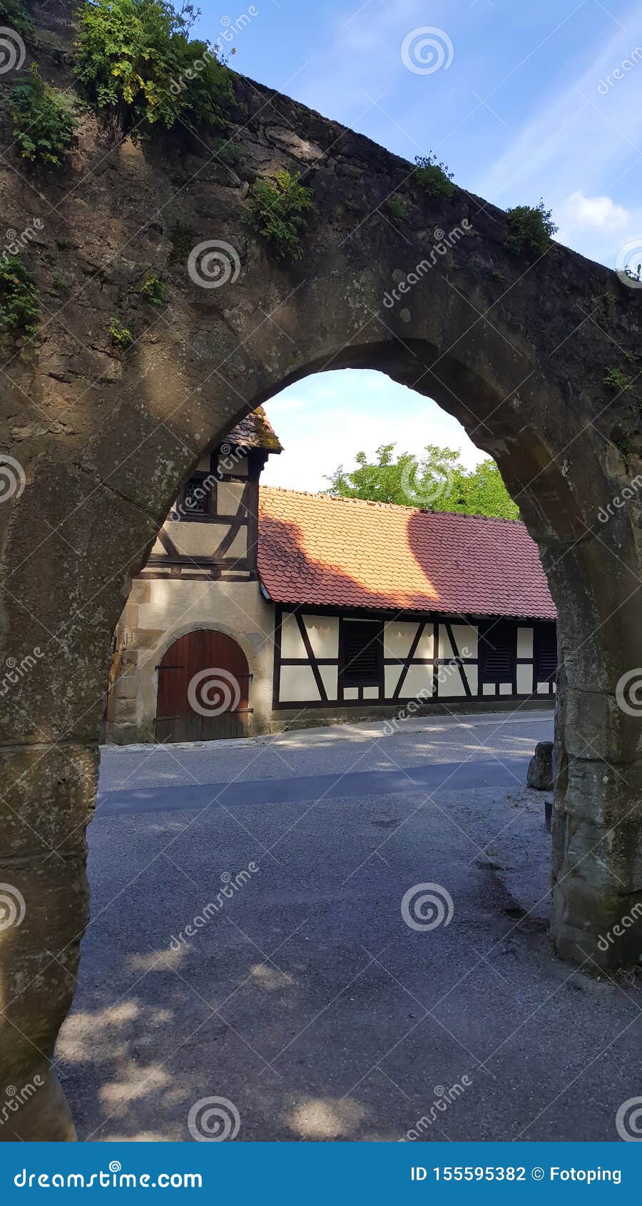 The Burg Guttenberg is a Castle in Germany Stock Photo - Image of ...