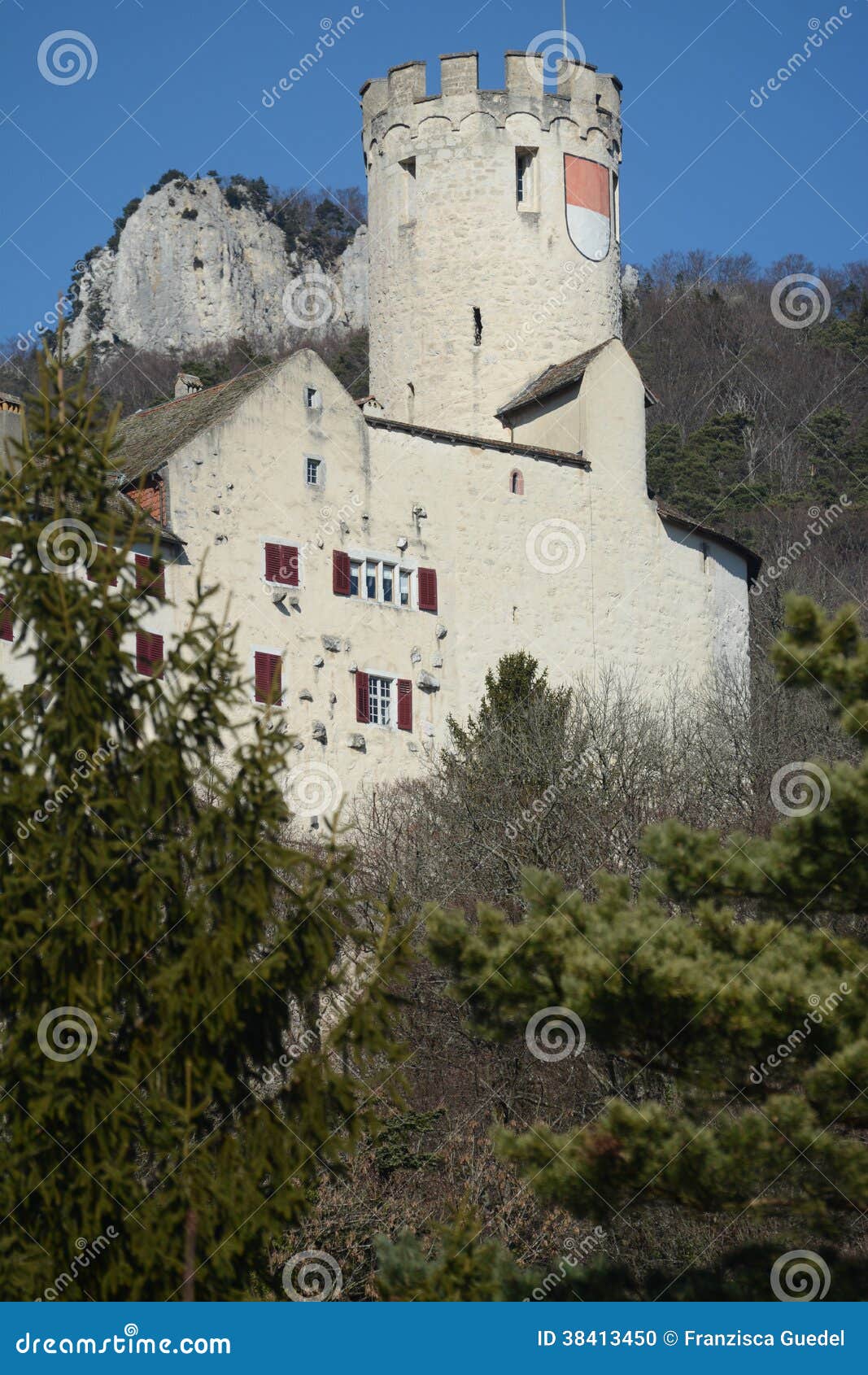 Burg Neu-Bechburg stock photo. Image of schloss, historic - 38413450