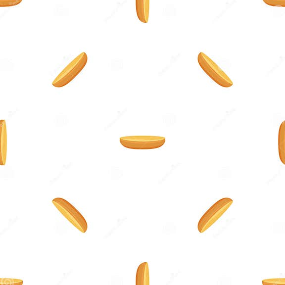 Burger Bread Pattern Seamless Vector Stock Vector - Illustration of ...